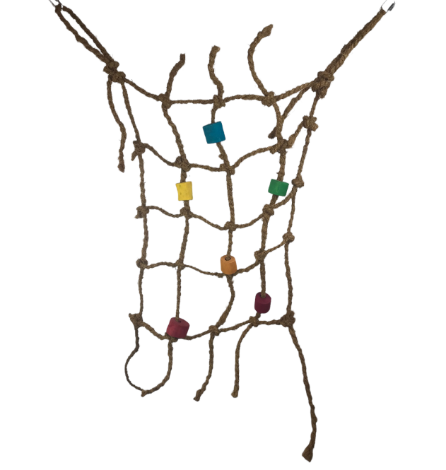 Coconut Fibre Cargo Net – Pixie Paws Pets