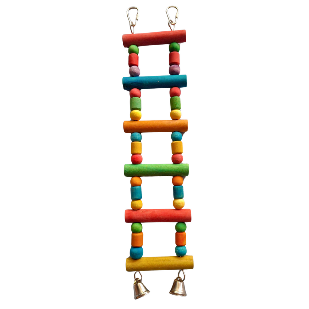 Wooden Rainbow Ladder – Pixie Paws Pets