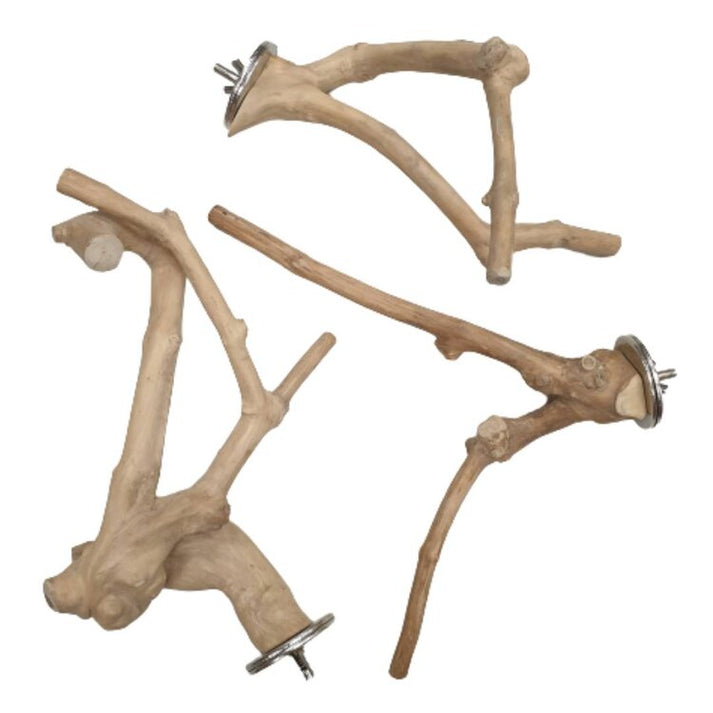 Java Wood Multi Perches – Pixie Paws Pets